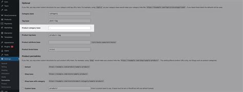 Removing Product Product Category From Woocommerce Urls