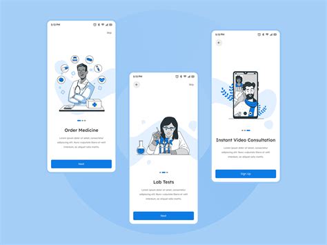 Medical E Commerce App Onboarding Screens By Neeraj Negi On Dribbble