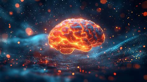 Dynamic Visualization Brain Activity During Stock Illustration Illustration Of Regions