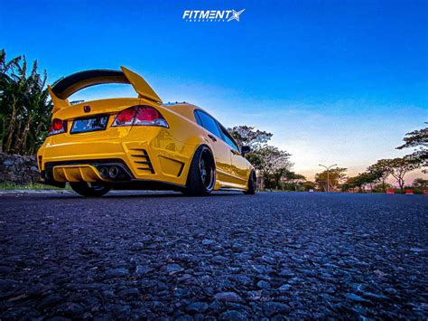 2010 Honda Civic Si With 18x105 Work Meister S1 3p And Toyo Tires