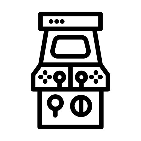 Arcade Machine Icon Design 19975134 Vector Art At Vecteezy