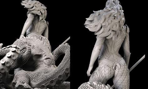 Create 3d Articulated Action Figure 3d Articulated Model Ready For 3d Printing By Quadriharoon1