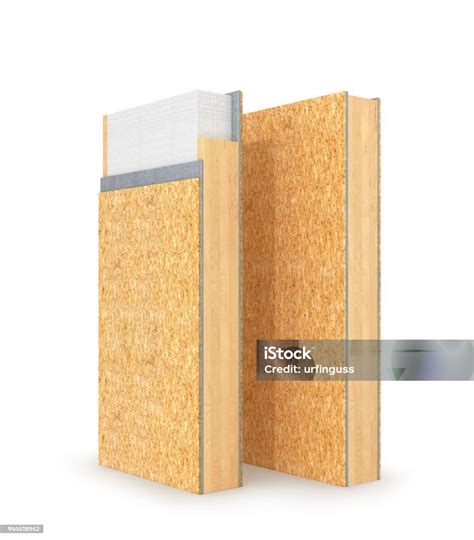 구조용 절연된 패널 Sip입니다 3 차원 일러스트 레이 션 건설 산업에 대한 스톡 사진 및 기타 이미지 건설 산업 목재