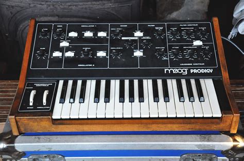 MATRIXSYNTH Moog Prodigy Analog Synthesizer With Extras SN
