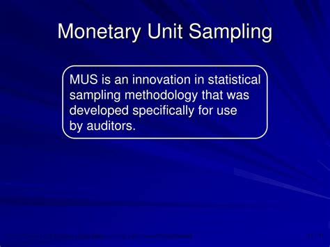 Ppt Audit Sampling For Tests Of Details Of Balances Powerpoint