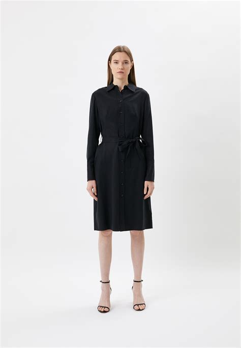 Платье Calvin Klein, цвет: черный, RTLACG722401 — купить в интернет ...