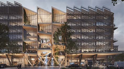 NBBJ Releases Concept For Modular Mass Timber Lab Building NBBJ Releases Concept For Modular Mass Timber Lab Building