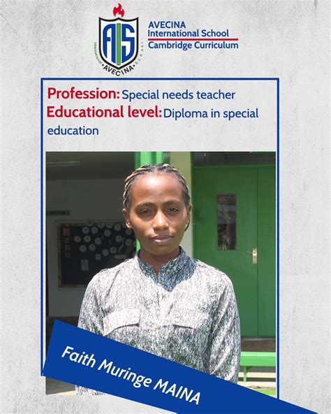 Faith Maina Avecinaschool