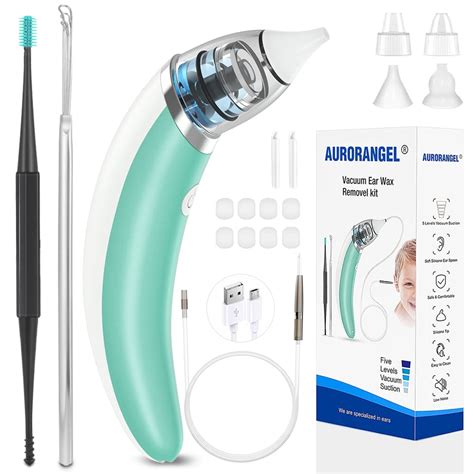 Ear Vacuum Wax Remover Tool 5 Levels Strong Suction