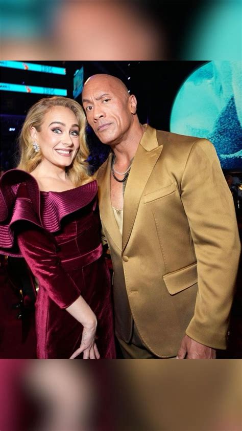 Pin By Mayra Alcántara On A D E L E Adele Grammys Dwayne Johnson