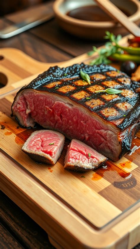Perfectly Grilled Medium Rare Steak Recipe