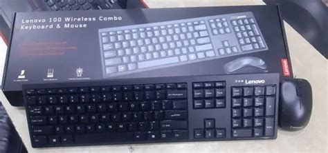 Lenovo 100 Wireless Combo Keyboard And Mouse At ₹ 1350piece New
