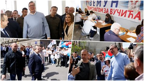 VuČiĆ Dao Potpis PodrŠke Listi Sns A Beograd Mora Da Nastavi Snažnim Korakom Velike Metropole