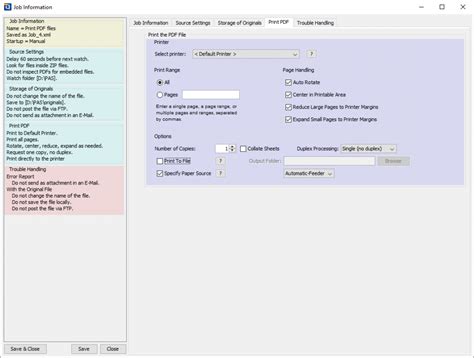 pdf automation server screenshots
