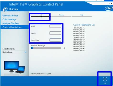 INTEL Stretched Resolution Tutorial Guides And Tutorials