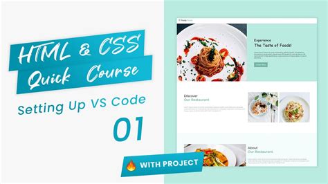 Html Css Quick Course 01 Setting Up Vs Code And Html Basics Complete Course For Beginners🔥