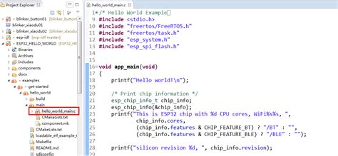 Esp Hello World Mcu