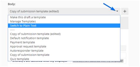 Send Notifications In Html Format Or Plain Text 123formbuilder Docs