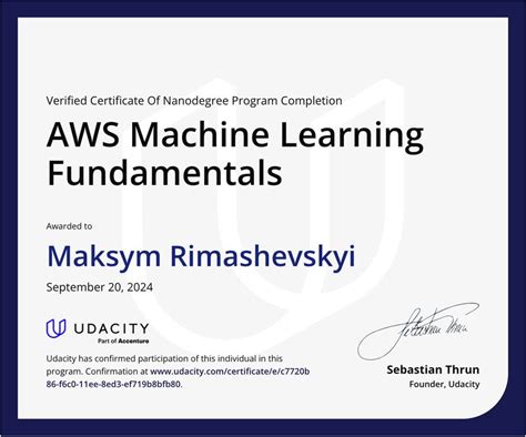 Maksym Rimashevskyi On Linkedin Aws Machinelearning Deeplearning Datascience Ai Udacity