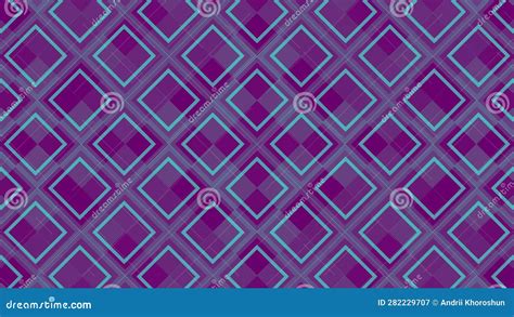 Background With Loop Animation Of A Geometric Neon Pattern 3d Rendering 4k Stock Video Video