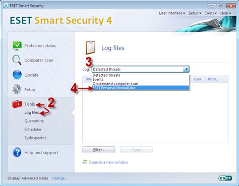 Kb2380 How Do I Create A Log Of All Connections Blocked By Eset Personal Firewall 4x