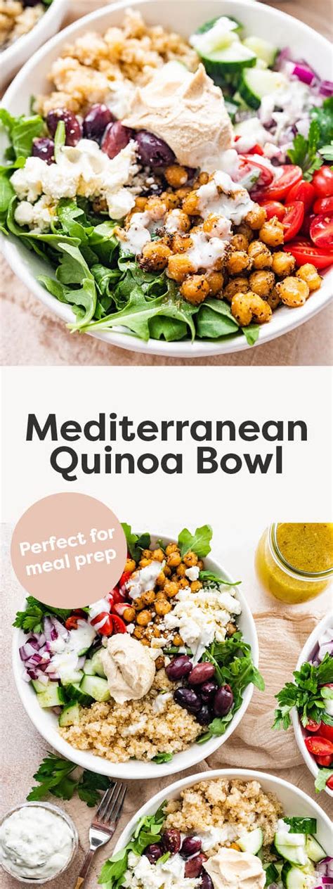 Mediterranean Quinoa Bowl Eating Bird Food