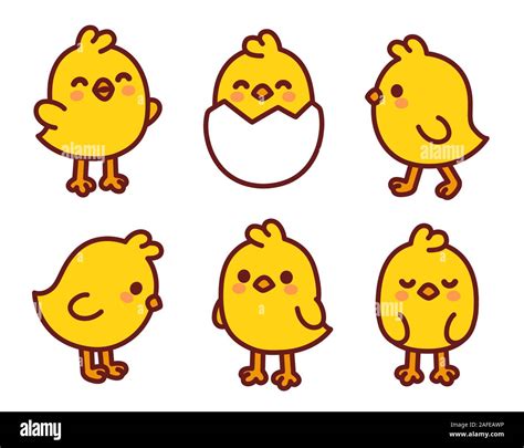 Cute Animated Chickens