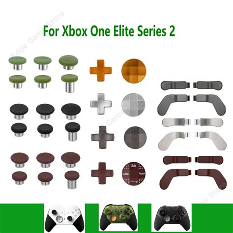 Thumbstick Metal Button Paddles For Xbox One Elite Series 2 Controller Replacement Gamepad