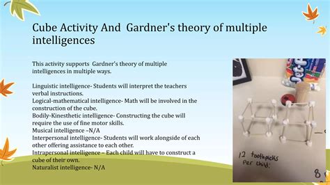 Applied Developmental Theory Activity Ppt