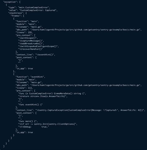 Support Showing Path Of File In Stacktraces · Issue 101 · Getsentry