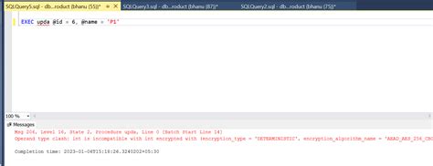 Azure Sql Database Updating Always Encrypted Column Using Synonyms Stack Overflow