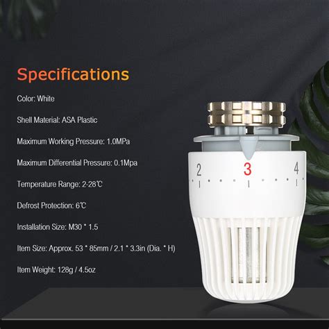 Thermostatic Radiator Valve Constant Temperature C Vicedeal