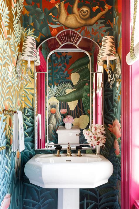 Powder Room Wallpaper Modern