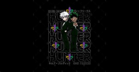 Killua And Gon Suit Anime Fanart Hunterxhunter Magnet Teepublic