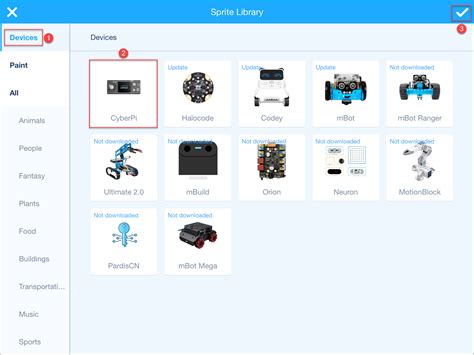 Mbot2 Operation Guide [detailed Example] Programming Mbot2 With The Mobile Mblock 5 App