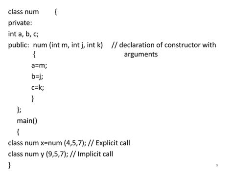 constructors and destructors in c ppt
