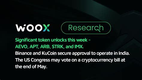 Significant Token Unlocks This Week AEVO APT ARB STRK And IMX