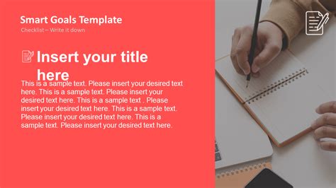 SMART Goals Template PowerPoint Google Slides Keynote Templates