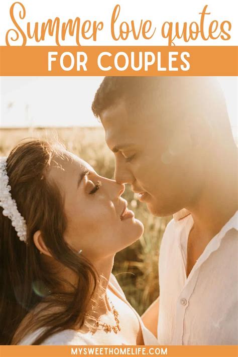 25 Summer Love Quotes For Couples My Sweet Home Life