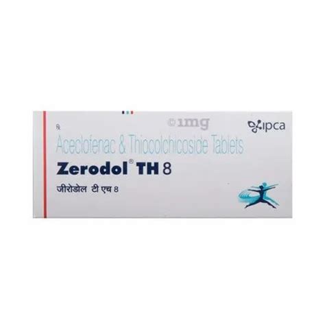 Zerodol Th 8 Tablet At Rs 19969strip Zerodol P Tablets In Delhi