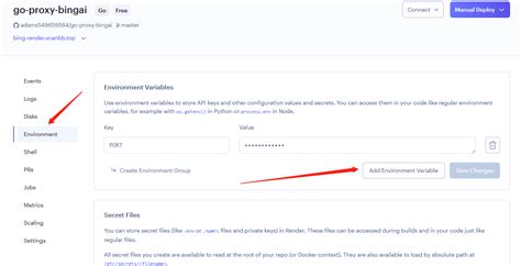 请问环境变量怎么设置 · Issue 132 · Adams549659584go Proxy Bingai · Github