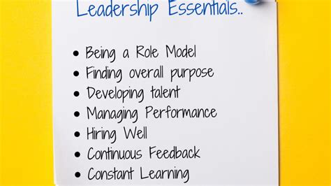 Leadership Essentials