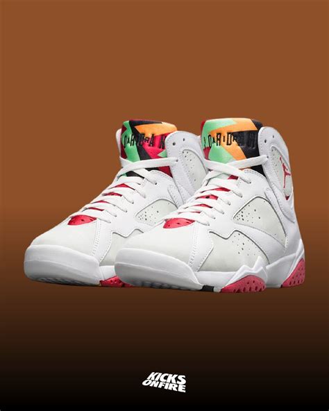 Kicksonfire Air Jordan 7 Hare 𝗖𝗼𝗹𝗼𝗿𝘄𝗮𝘆 White Light Silver