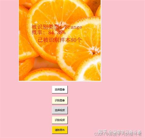 36种水果和蔬菜识别（pytorch框架，深度卷积网络模型，可以实现照片连续识别和视频识别） 知乎
