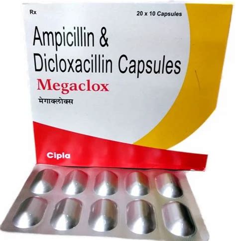Ampicillin Cloxacillin Capsules Packaging Size 10x10 At Rs 105 6 Stripe In Surat