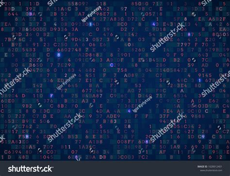 Programming Code Abstract Technology Background Different Stock Vector Royalty Free