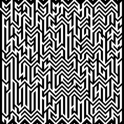 Download Monochrome Geometric Pattern Royalty Free Stock