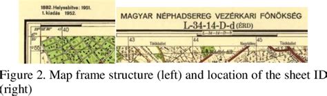 Figure 2 From Automatic Georeferencing Of Topographic Map Sheets Using