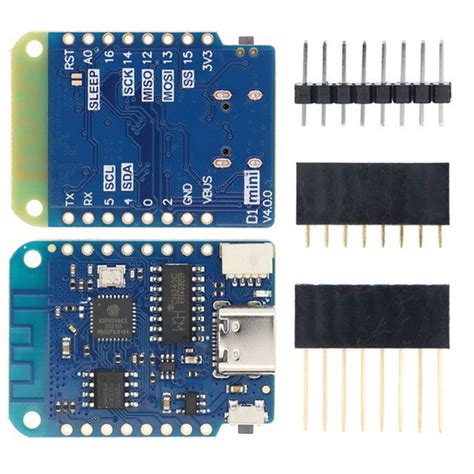 Плата разработчика контроллер Esp8266 4mb Wemos D1 Mini V4 интерфейс Wi Fi Tupe C купить на