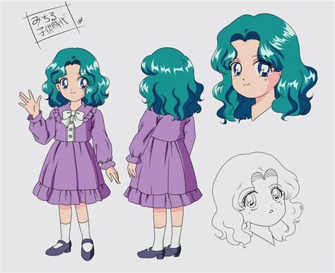 Kaiou Michiru Bishoujo Senshi Sailor Moon Drawn By Sailornishin Danbooru